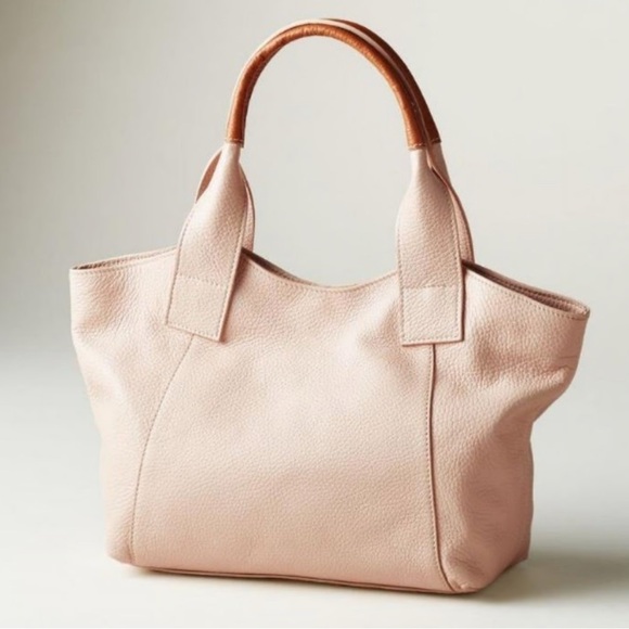 Sundance | Bags | Sundance Anthropologie Blush Pink Pebbled Leather ...